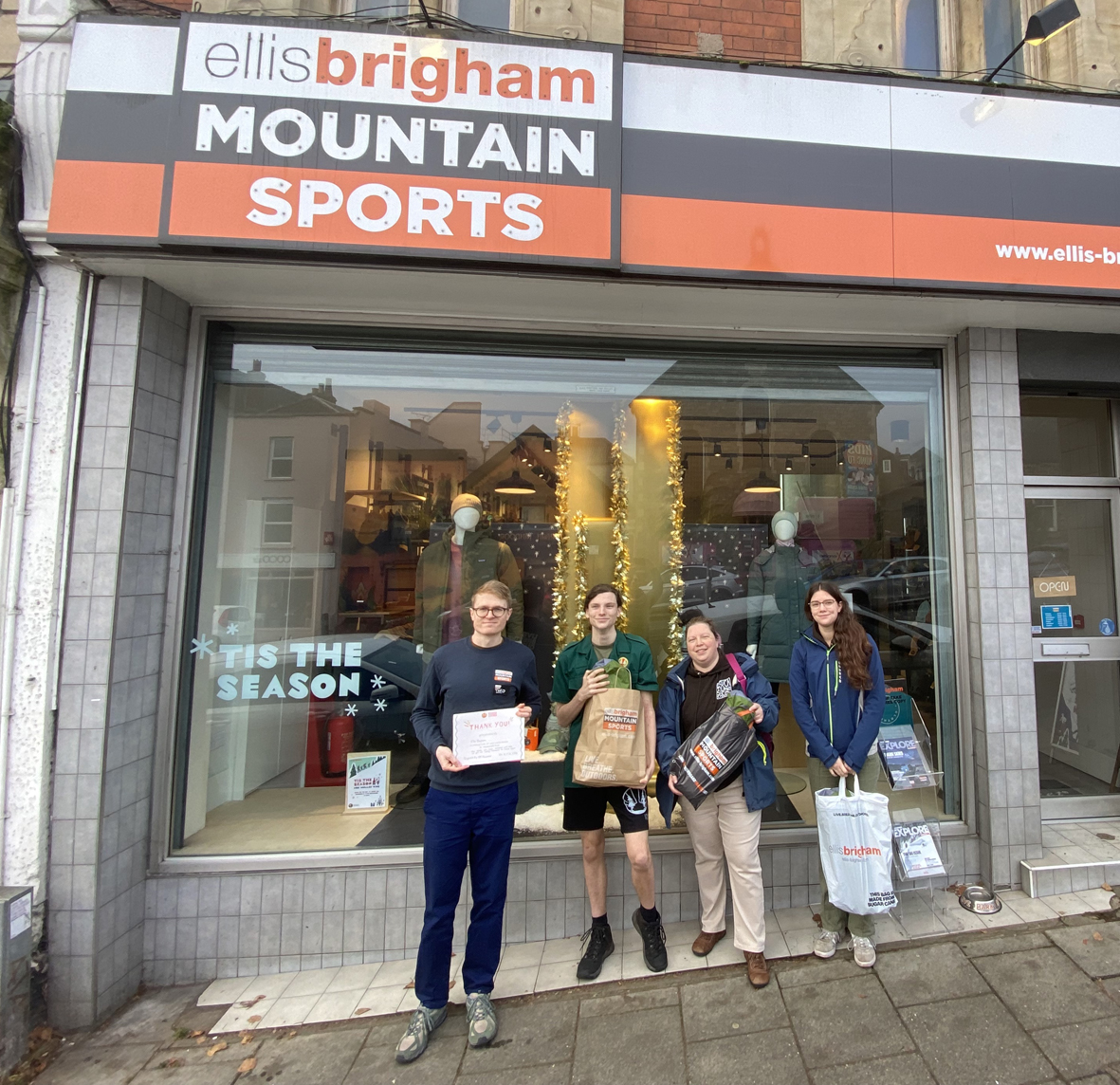 Store gives tents toraid-hit Woodcraft Folk - Bishposton Voice