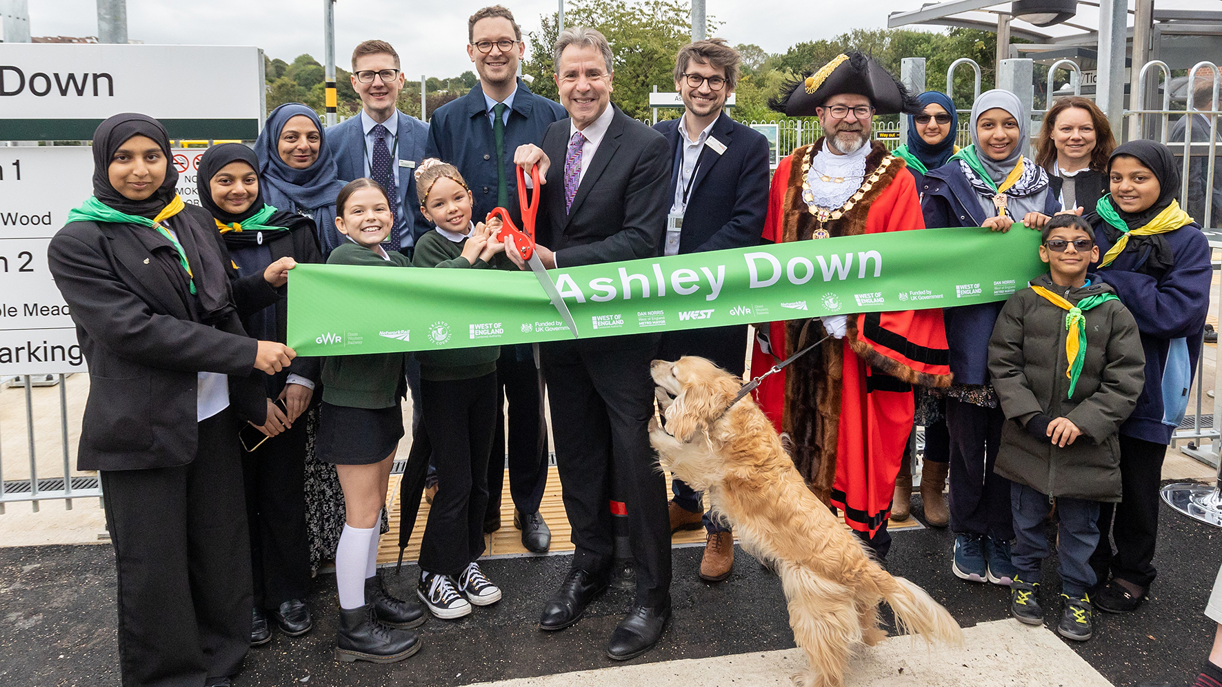 Ashley Down Station opens at last - though we need more trains ...